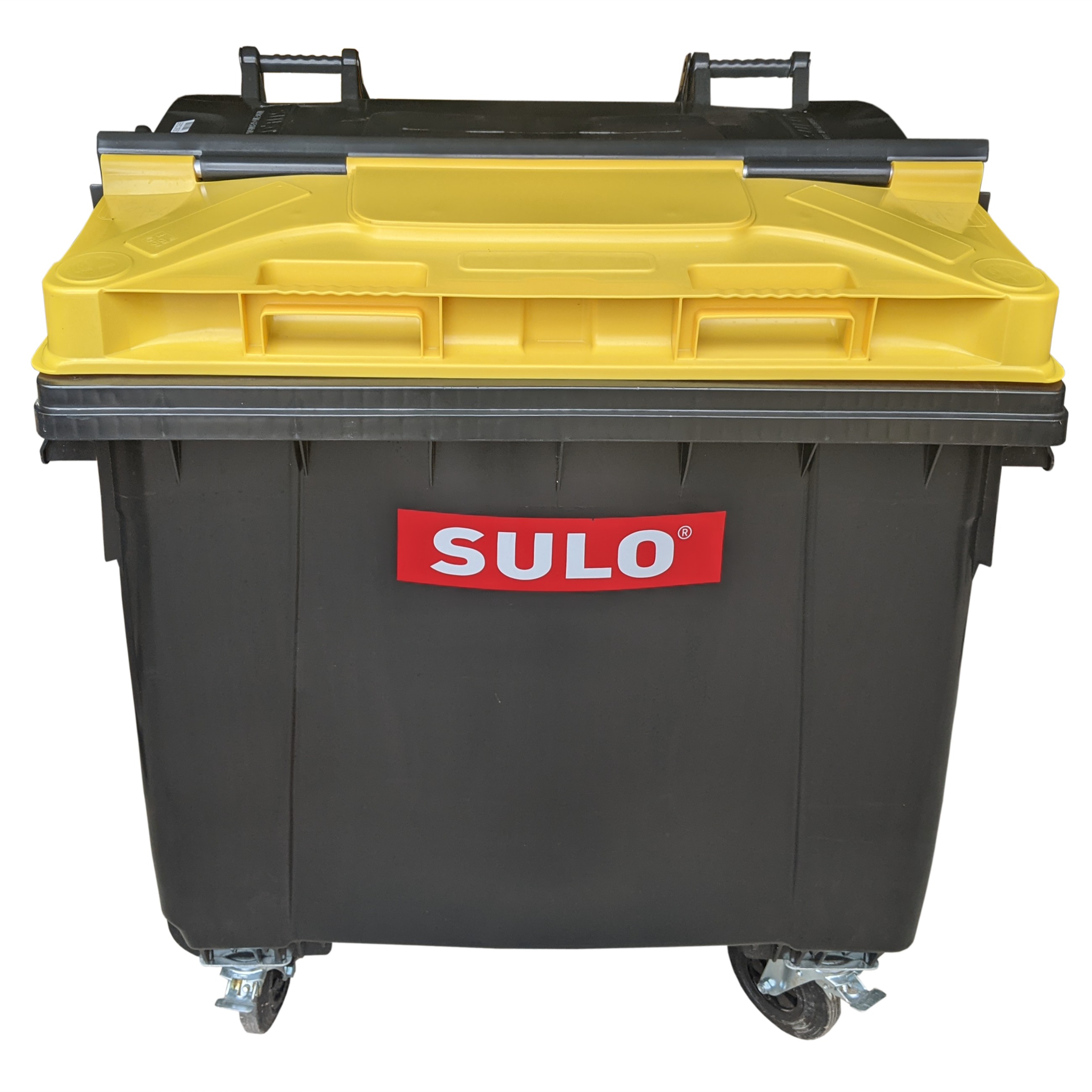 SULO® MGB 1100 Müllcontainer mit Flachdeckel und Deckel-in-Deckel ...